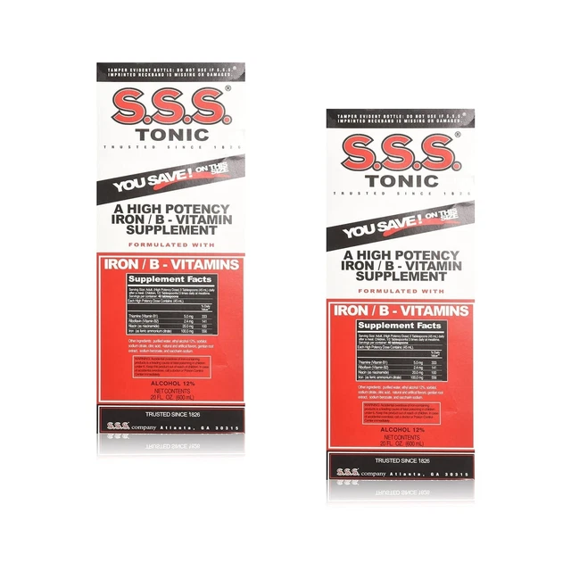 SSS COMPANY SSS Company S S S Tonic Liquid Large Large 20 Oz Pack Of