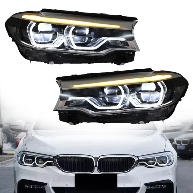 2X VOLL LED Adaptive Scheinwerfer für BMW 5er G38 G30 G31 F90 2017-2020 530I M5 $2,042.62 ...