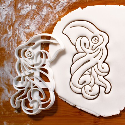 KRAKEN COOKIE COUTEAU Mer Monster Géant Pieuvre Océan Colossal Octopus ...