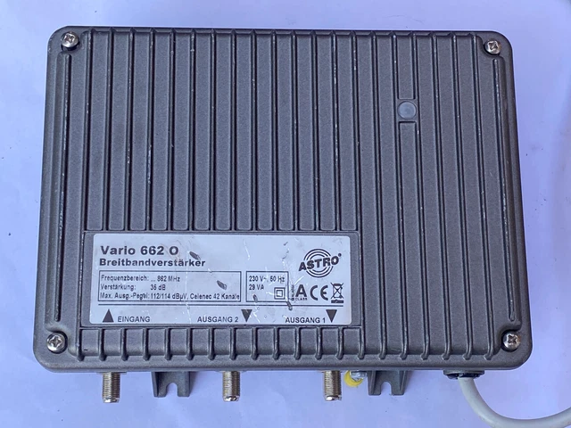 ASTRO VARIO 662 O Breitbandverstärker EUR 99,00 - PicClick DE