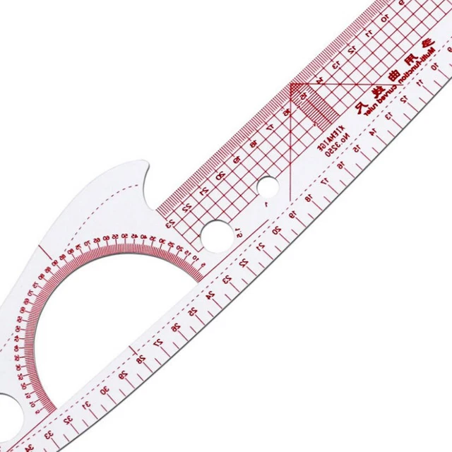 RIGHELLO DI CURVA francese multifunzione Easy Curve Ruler SC EUR 5,51 ...
