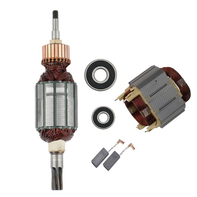 ROTOR STATOR POUR HR4001C HR4011C comprend 2 brosses et roulements ...