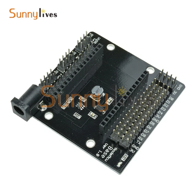 Nodemcu Esp8266 Breakout Base Board Mcu Module V3 Breadboard Plate For