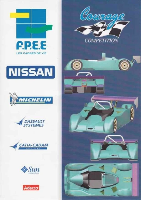 DOSSIER DE PRESSE / press kit Courage Nissan C51 Le Mans 1998 EUR 13,00 ...