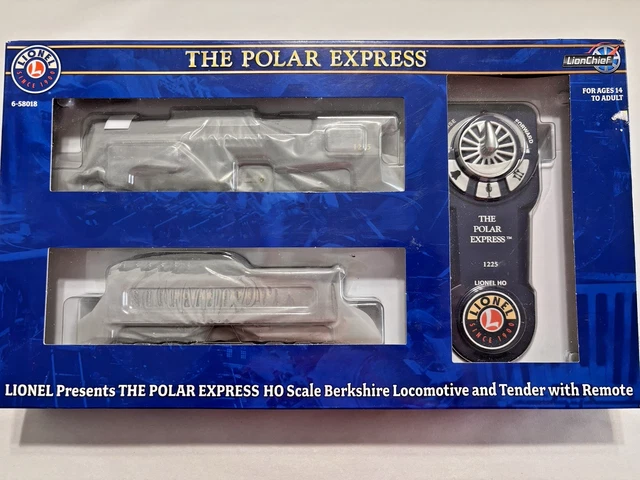 POLAR EXPRESS BERKSHIRE HO Locomotive and Tender with Remote 6-58018 ...
