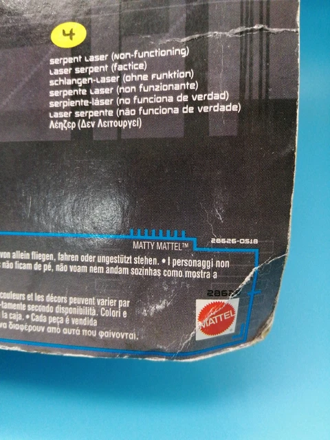 MAX STEEL BIO Constrictor Snake Head Action Figure MATTEL EUR 40,00 ...