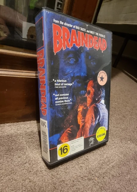BRAINDEAD VHS RAREST EDITION NEW ZEALAND RELEASE IMPOSSIBLE TO FIND ...