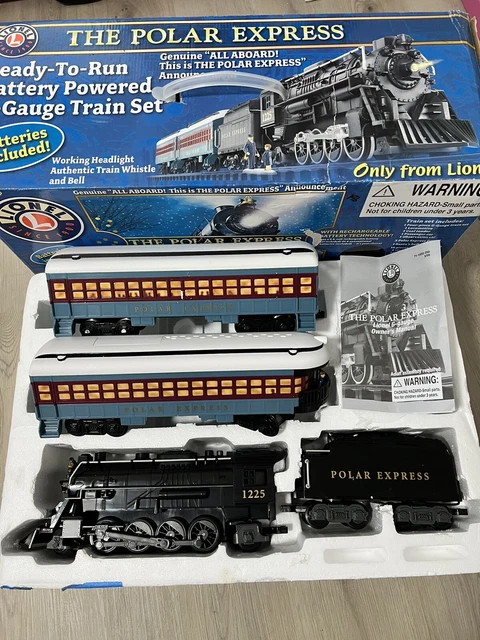 THE POLAR EXPRESS Battery Powered Lionel Train Set G Gauge 71-1022l £59 ...