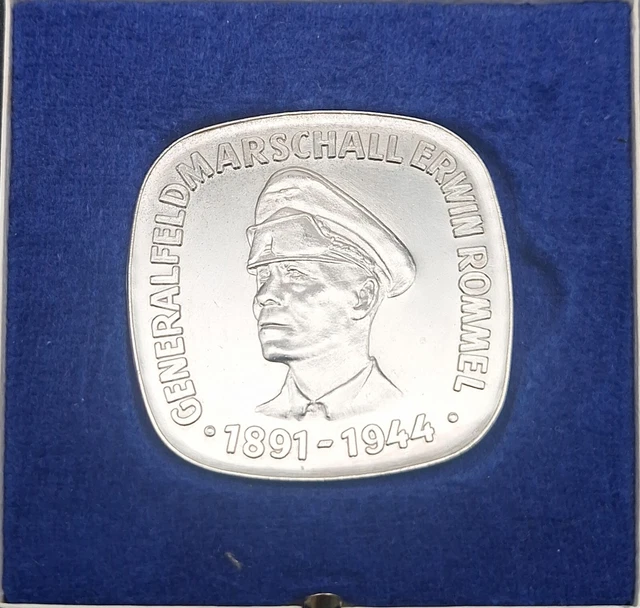 MEDAILLE GENERALFELDMARSCHALL ERWIN Rommel Verband Deutsches Afrika ...