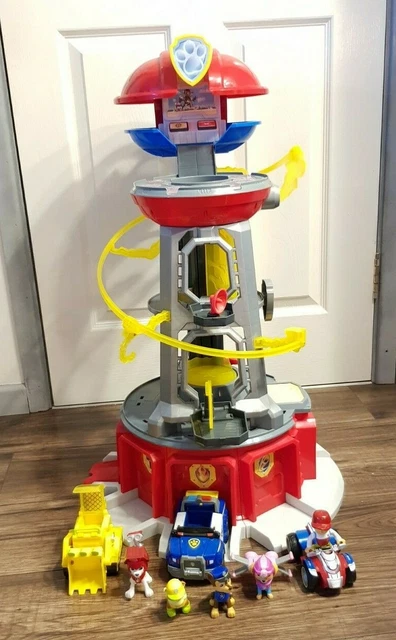 PAW PATROL MIGHTY Pups Mighty Lookout Tower Playset Bundle with Lights ... PAW PATROL MIGHTY Pups Mighty Lookout Tower Playset Bundle with Lights ...