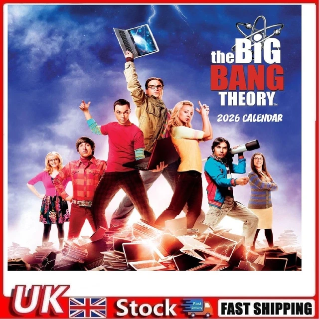 THE BIG BANG Theory Square Calendar 2026 Official Licensed Product ...