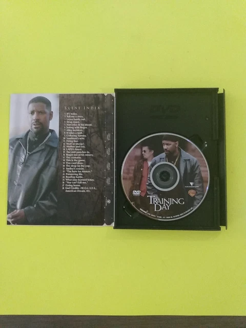 TRAINING DAY (DVD, 2001, Canadian, Widescreen,Snap Case)-067 $4.45 ...