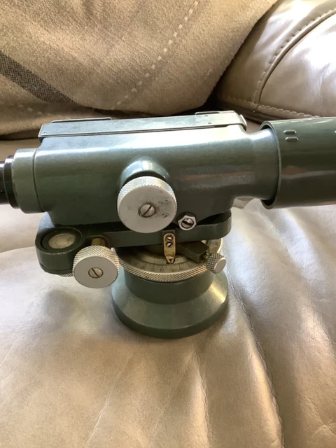 VINTAGE HILGER & WATTS Surveyor's Precision SL10-1 Theodolite in Case ...