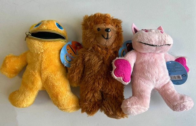 BRAND NEW OFFICAL 6Inch Rainbow Plush Bagclips Zippy Keyring Soft Toy ...