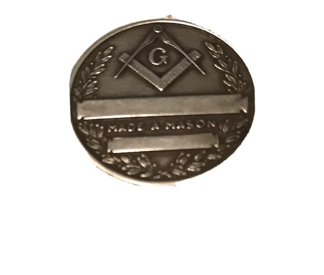 ANTIQUE MASONIC POCKET Coin Blue Lodge & Scottish Rite Fort Wayne In ...