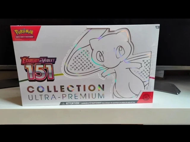 COFFRET ULTIMATE COLLECTION Ultra-Premium Pokémon 151 EV3.5 Mew 🇫🇷 ...