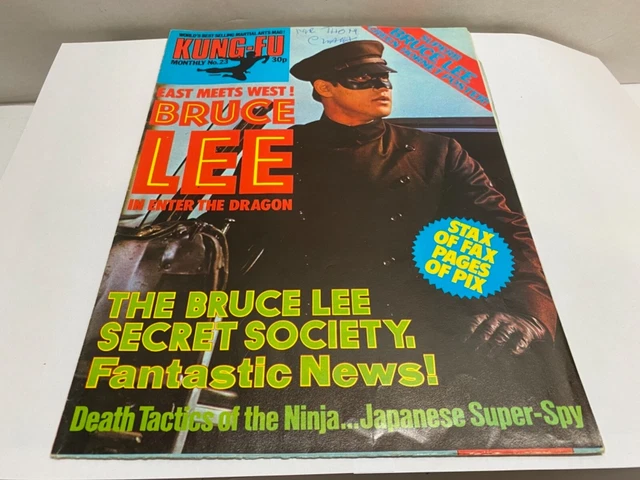 BRUCE LEE KUNG-FU Monthly Magazine No.23 EUR 9,00 - PicClick FR