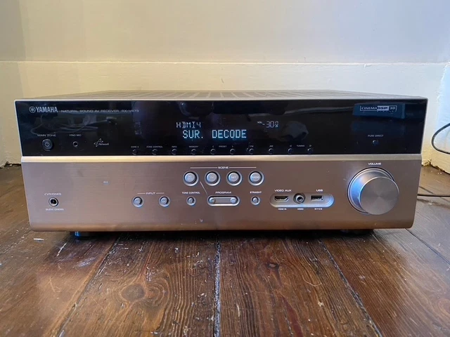 YAMAHA RX-V673 7.2 AV receiver 6x HDMI 3D 4K ARC USB £80.00 - PicClick UK