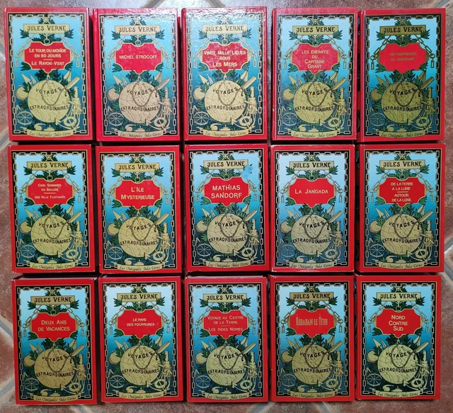 JULES VERNE COLLECTION Hachette 1977-1979 (15 tomes, 19 titres) EUR 89 ...