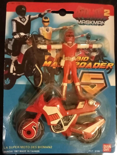 1987 GÉNÉRATION GOLDORAK La Super Moto Des Bioman2 EUR 120,00 - PicClick FR