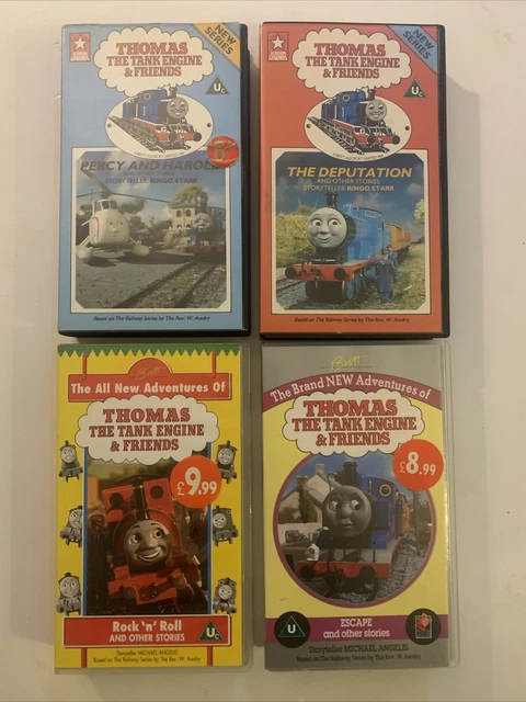 THOMAS THE TANK engine & friends - vhs video tape bundle - Escape ...