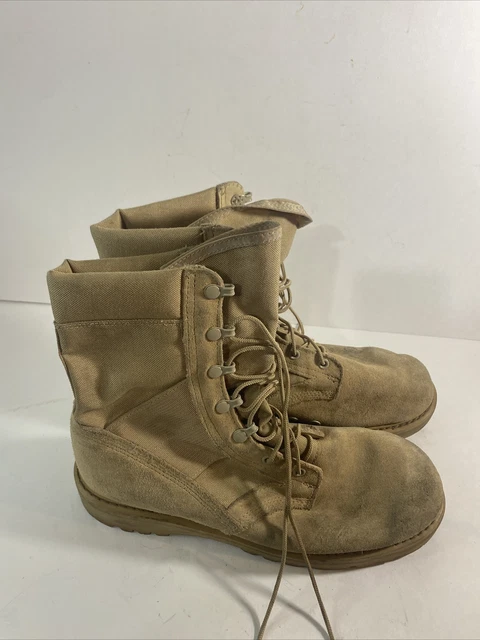 MENS 789 HOT Weather Army Combat Boot Coyote Vibram Soles Size 10.5 W £ ...