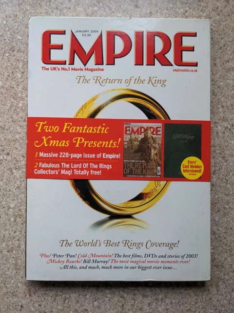 EMPIRE MAGAZINE, RETURN Of The King Collectors Special.Issue 175 Cast ...