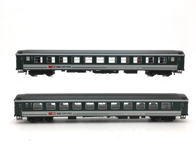 LS MODELS 47277 H0 Set due carrozze SBB, tipo Bpm, UIC-X RIC nuovo logo EUR 99,00 - PicClick DE