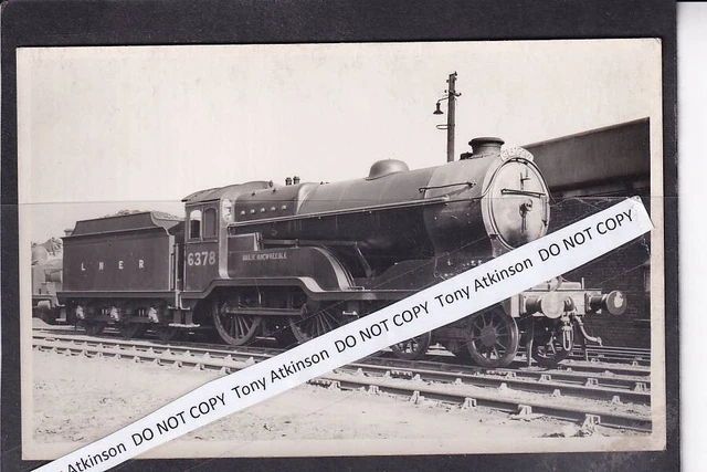 LNER EX GCR - D11 Class 4-4-0 No. 6378 - Vintage Image - # L11363 £1.50 ...