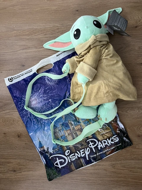 DISNEY PARKS GROGU Plush Backpack, Star Wars: The Mandalorian Baby Yoda ...