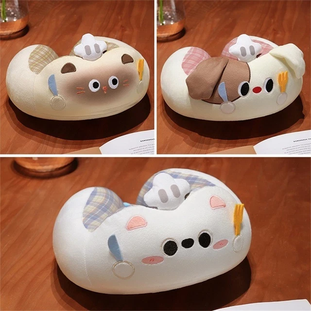 CUTE CHEF HAT Dog Cat Design Portable Ne Pillow For Girls And Travel ...