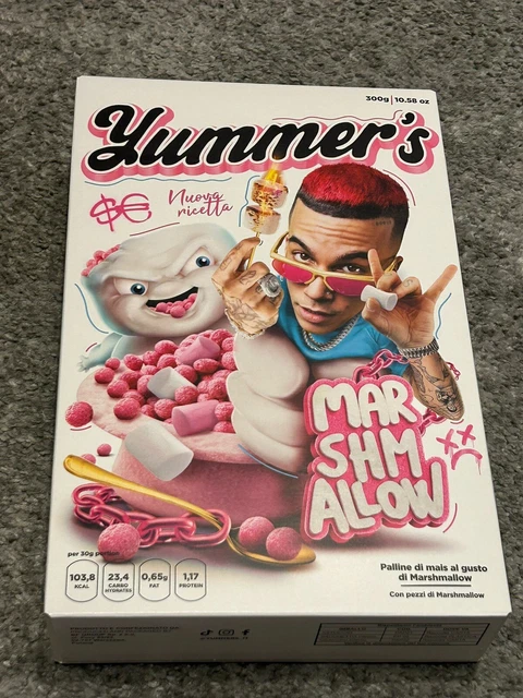 CEREALI YUMMER'S - Sfera Ebbasta Limited Edition - Peanut Butter - 300 gr. EUR 9,50 - PicClick IT