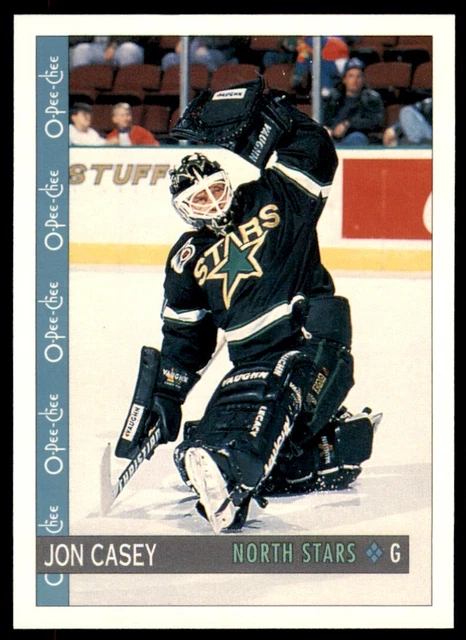 1992-93 O-PEE-CHEE JON Casey. Minnesota North Stars #16 EUR 2,04 ...