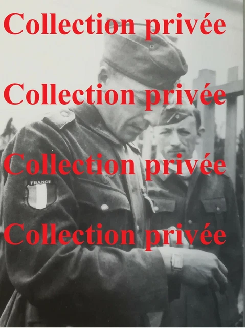 ALL WW2 PHOTO LVF Militia Police GMR Gendarmerie 1943 1944 FFI FTP wh ...