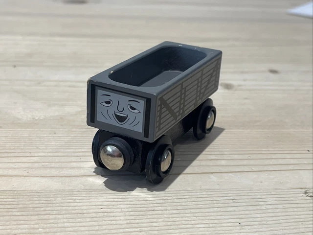 BRIO THOMAS WOODEN Railway TROUBLESOME TRUCK for wooden train sets £10. ...