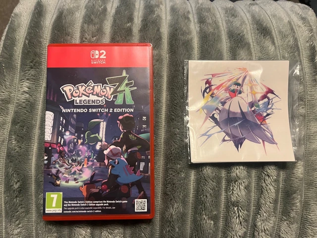 POKEMON LEGENDS Z-A Nintendo Switch 2 plus mega Evolution stickers £50. ...
