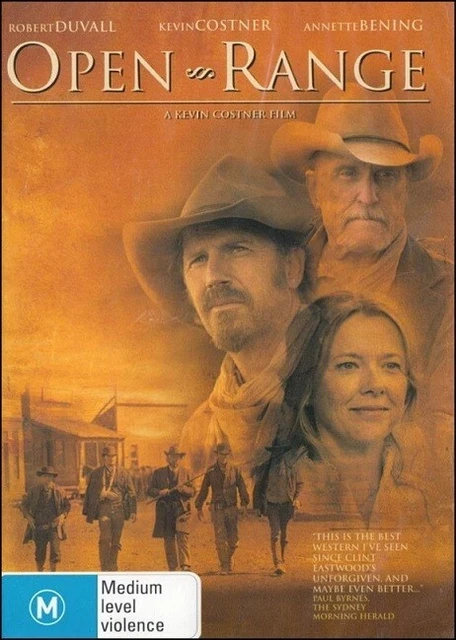 OPEN RANGE (KEVIN COSTNER Robert DUVALL Annette BENING) Western ACTION ...