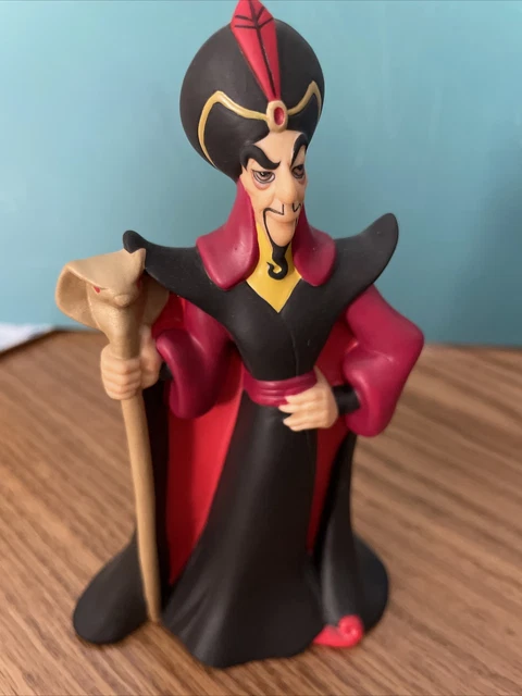 DISNEY VILLAIN JAFAR from ALADDIN with Cobra Staff 8.5" Ceramic ...
