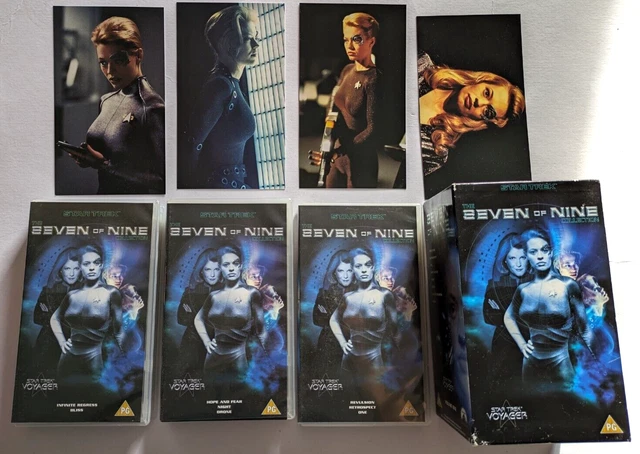 THE SEVEN OF Nine Collection.. Vhs Video Box Set + Postcards £11.99 ...