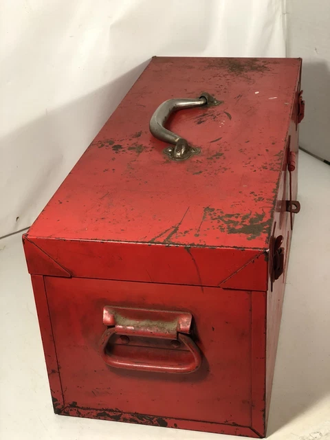 VINTAGE SNAP-ON TOOLS KRA-25 Tool Box KTA-3A Tray Storage Road To USA ...