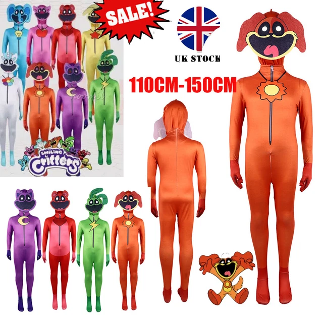 2024 KIDS SMILING Critters DogDay CatNap Costume Jumpsuit Halloween ... 2024 KIDS SMILING Critters DogDay CatNap Costume Jumpsuit Halloween ...