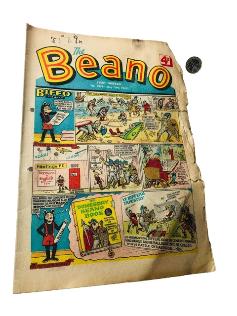 COMIC THE BEANO May 1969 Biffo the Bear Vintage ra £19.89 - PicClick UK