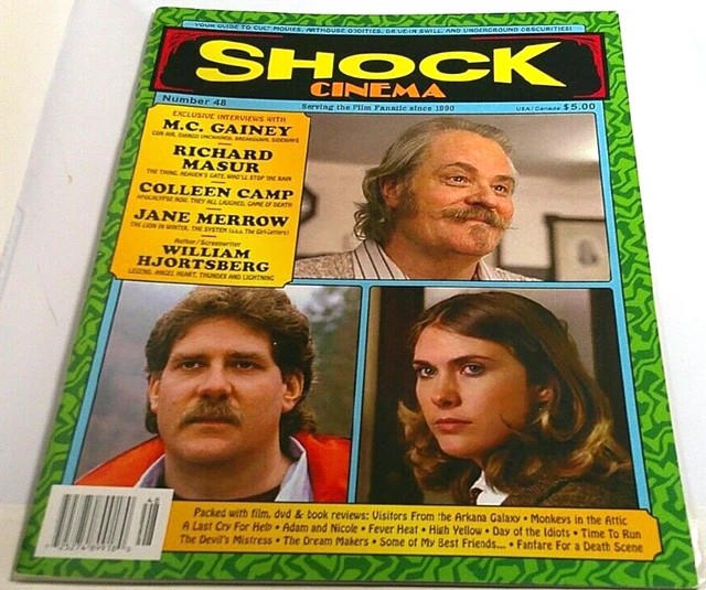 MAGAZINE DE CINÉMA Shock #48 Mc Gainey Richard Mauser Colleen Camp Jane ...