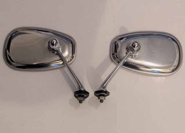 LUCAS CONTINENTAL TYPE Wing Mirrors Jemca Arms Not Tex Ford Austin Mini ...