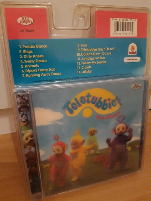 TELETUBBIES THE ALBUM 1998 Sealed Cd Kid Rhino versiegelt Kult Tv Serie ...