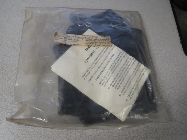 NOS YAMAHA OEM Lower Cowl Bra 89-90 FZR1000 ABA-3LKCW-LB-RA EUR 220,40 ...