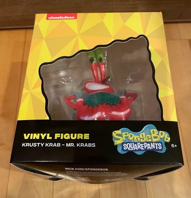 SPONGEBOB SQUAREPANTS BOX Krusty Krab Mr Eugene Krabs Money Vinyl ...