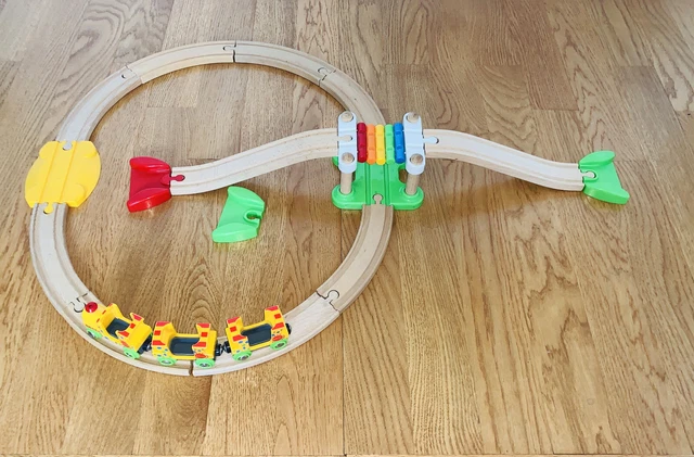 BRIO MON PREMIER Circuit De Découverte 18 Pièces Avec Pont Suspendu EUR ...