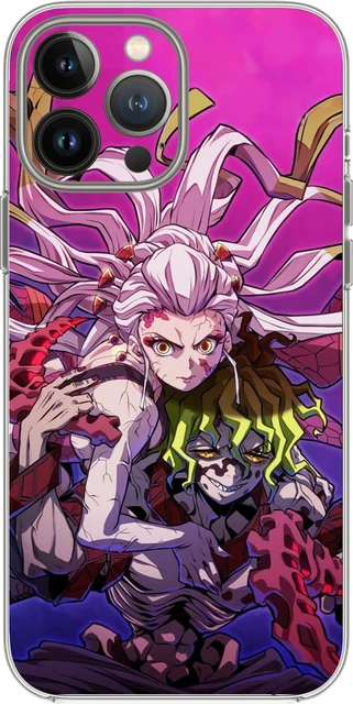 DEMON SLAYER GYUTARO Daki Moon Anime Case Cover Clear / Shockproof ...