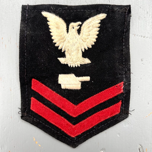 ORIGINAL WW2 PATCH US Navy Petty Officer 2nd Class 1942 £12.50 ...